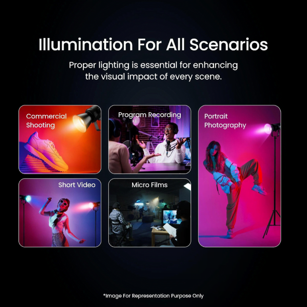 Digitek DCL-200 W RGB Continuous LED Light - Gadget Rental India