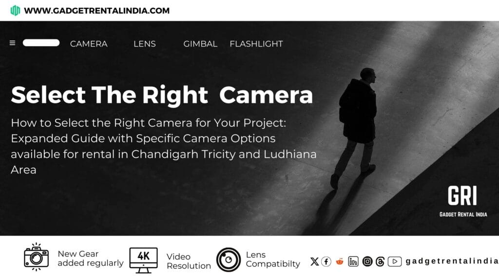 How to Select the Right Camera for Your Project: Expanded Guide with ...